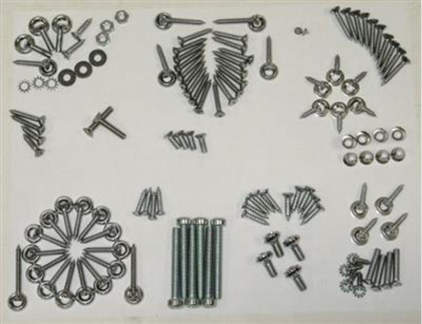 61-62 Interior Fasteners / Screws | Corvette Depot