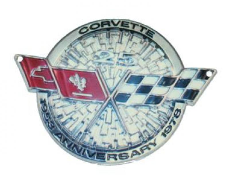 Magnet - C3 78 25th Anniversary Emblem - 5" X 4" - Photo Steel ...