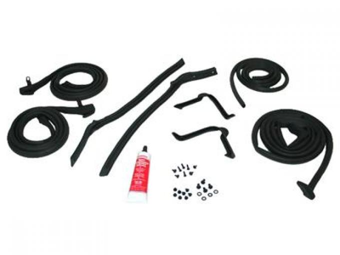 1964-1967 Convertible Body Weatherstrip Kit | Corvette Depot