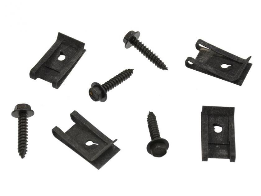 76-77 Front Air Cleaner Duct Mounting Screws With Nut | Corvette Depot