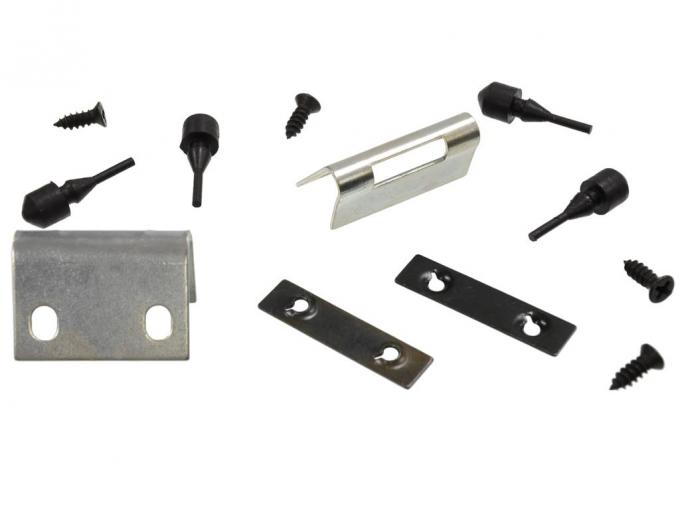 79-82 Rear Storage Compartment Latch Striker - 2 Door Bumper Kit ...