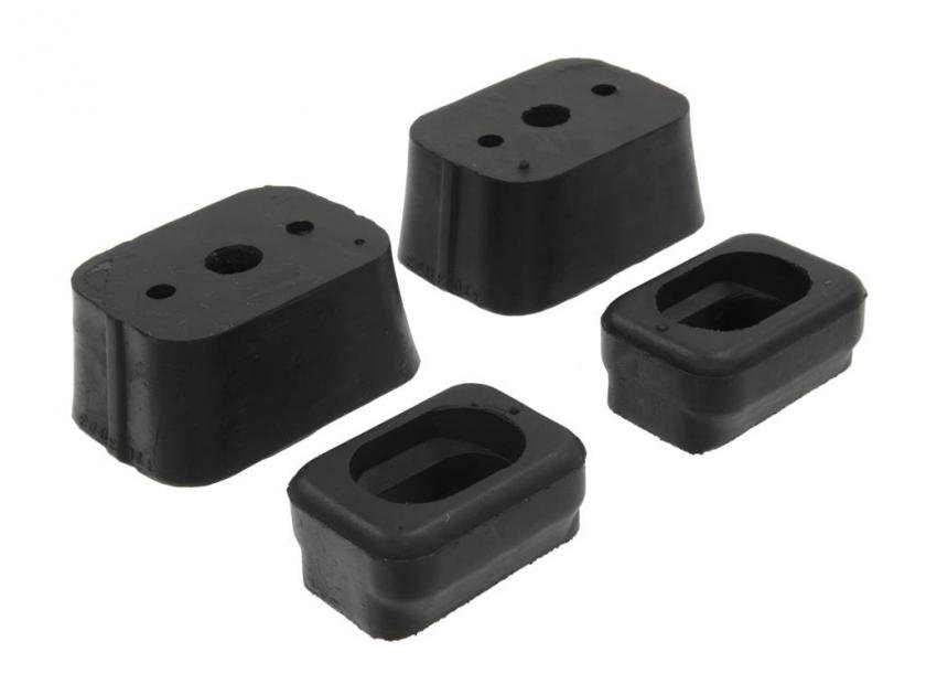 53-62 Front Engine Rubber Mount Upper And Lower Set | Corvette Depot