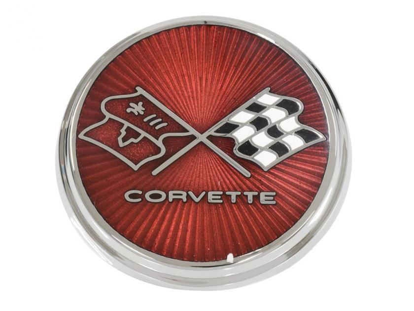 75-76 Front / Nose Emblem - Correct | Corvette Depot