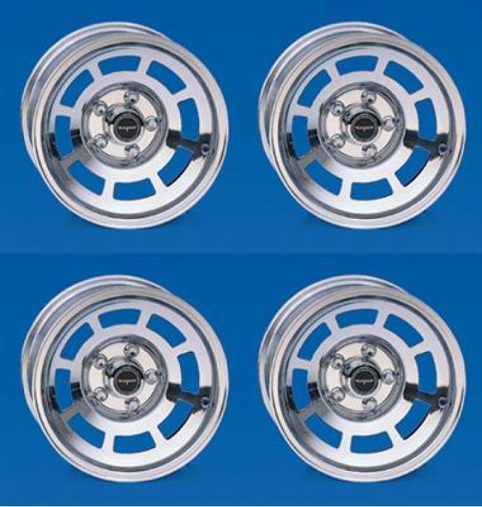80-81 Aluminum Wheels Complete Set with Caps and Lugnuts | Corvette Depot