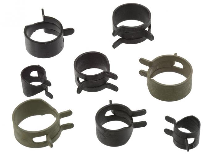 64-82 PCV / Fuel Line Spring Clamp Assortment - 2 Each 3/8 1/2 9/16 5/8 ...