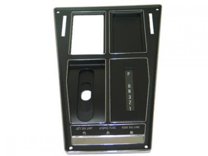 69 Shifter Console Plate - Automatic No Air | Corvette Depot