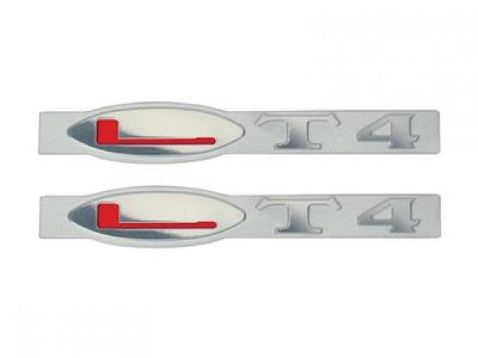 96 LT-4 Billet Emblem - Pair | Corvette Depot