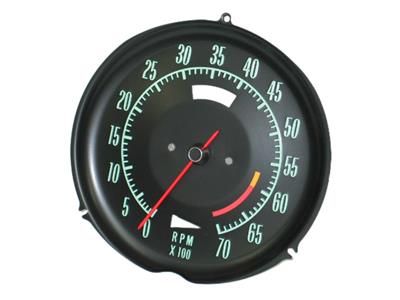 68 Tach / Tachometer - 6000 Redline | Corvette Depot