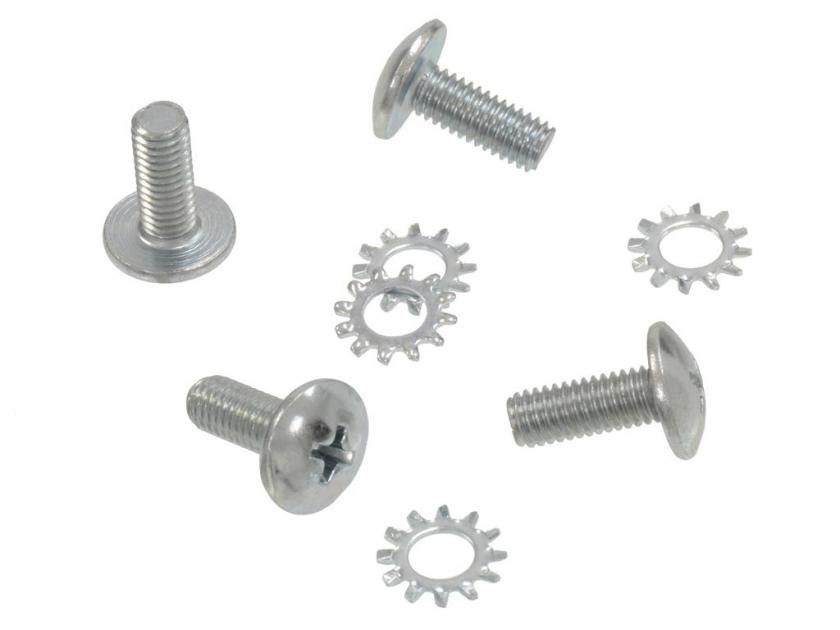 56-62 Soft Top/Convertible Top Latch Screws Rear On Top | Corvette Depot