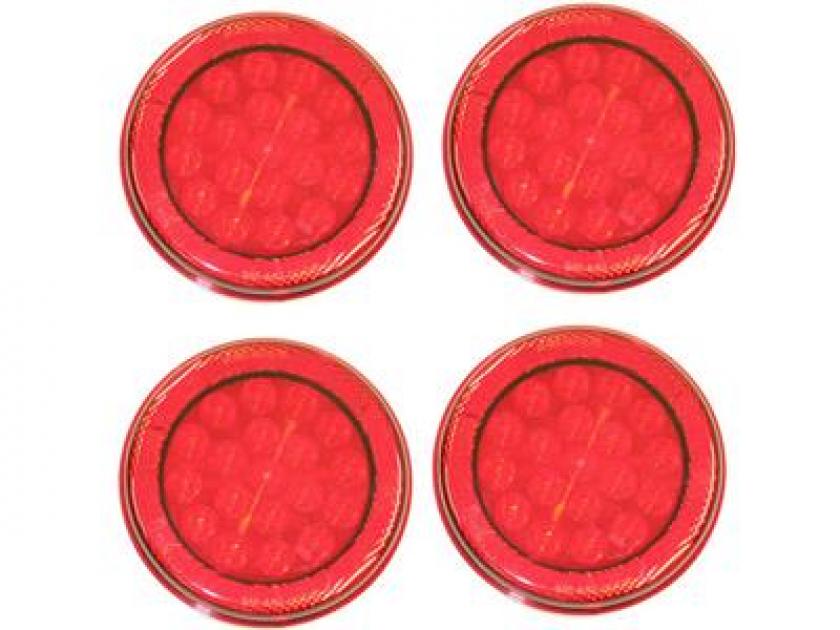 1984-1990 LED Tail Lamps - Set Of 4 (includes Load Equalizers ...