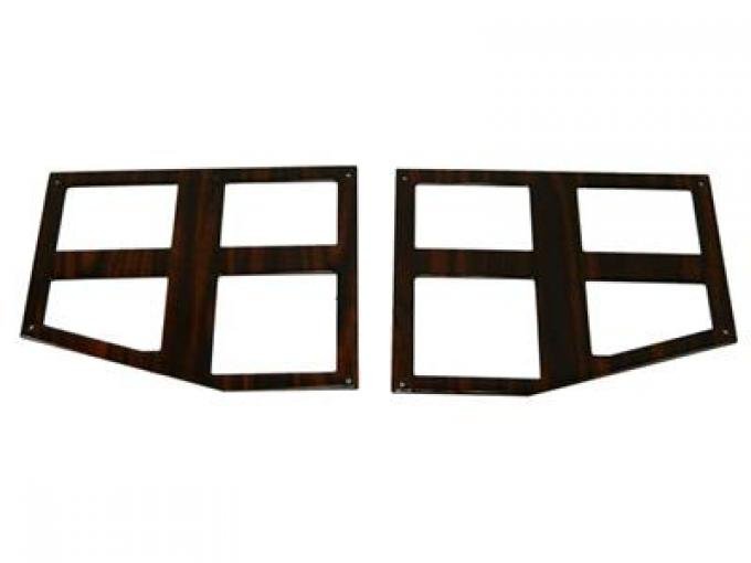 84-89 Rosewood Coupe Rear Radio Speaker Panel | Corvette Depot