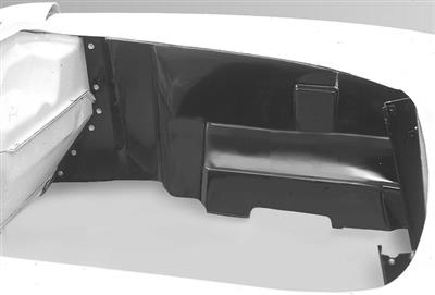 56-57 Custom Inner Fender Skirt - Left | Corvette Depot