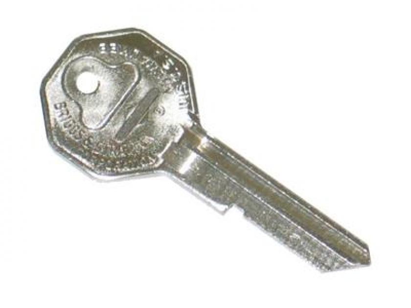 68 Key Blank - Hex "C" | Corvette Depot