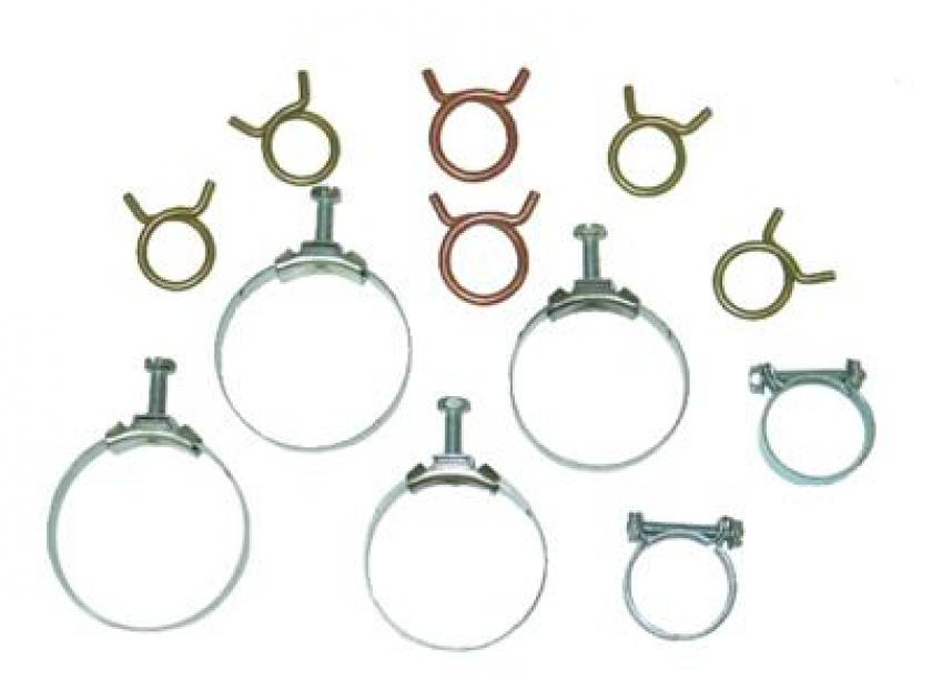 66-67 Hose Clamp Set - Dated 427 ( Correct Wittek ) 12 Pieces ...