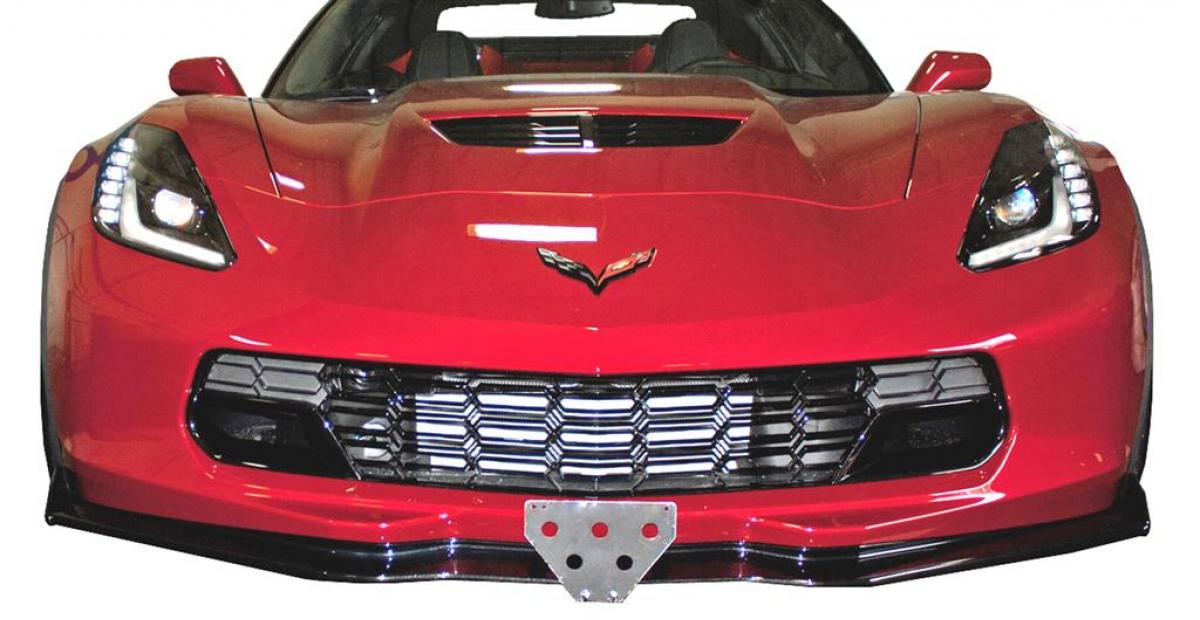 15-18 Sto N Sho Front License Plate Bracket Z06 Z06 Stage 2 Or 3 ...