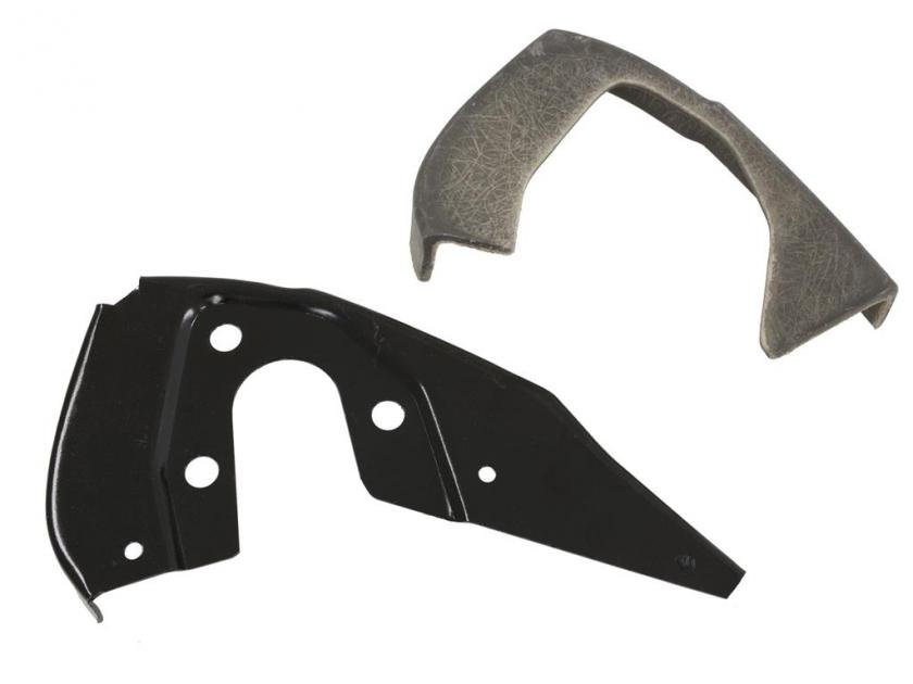 63-67 Headlight Opening End Reinforcement - Outer With Fiberglass Right ...