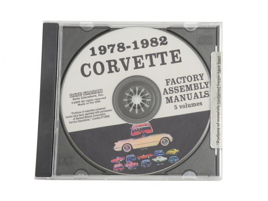 78-82 Assembly Manual CD | Corvette Depot