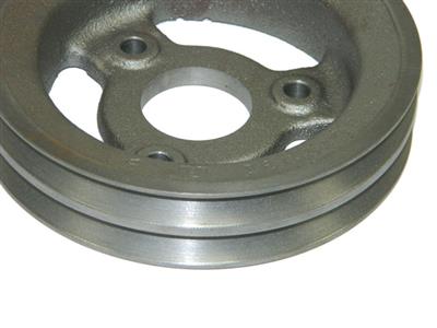 65-67 Crankshaft Pulley - 396 / 427 2 Groove Lower Cast Iron - Correct ...