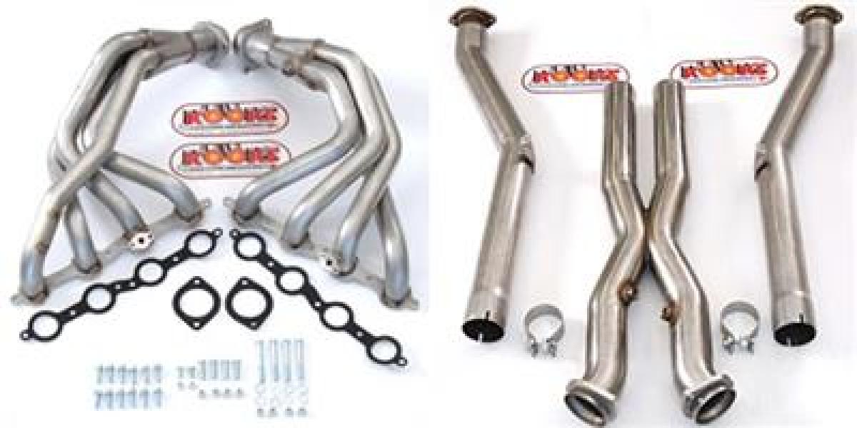 01-04 Kooks 1 7/8" Long Tube Headers Exhaust System - Off Road | Corvette Depot