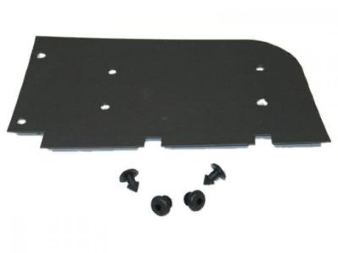 65-67 Firewall Insulation - With Fasteners Heater Delete Section ...