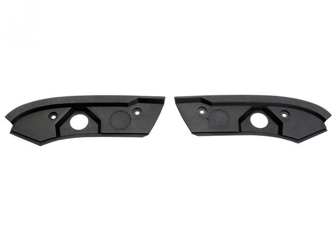89-96 Windshield Header End Mouldings / Latch Trim Plates - Pair ...