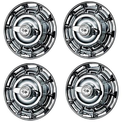 59-62 Hubcap Set - With Spinner - Imported | Corvette Depot