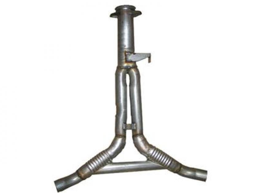91 Exhaust Pipe - Rear Y-pipe With Crossover Tube | Corvette Depot