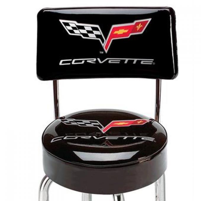 Stool C6 EZ-Comfort With Backrest | Corvette Depot