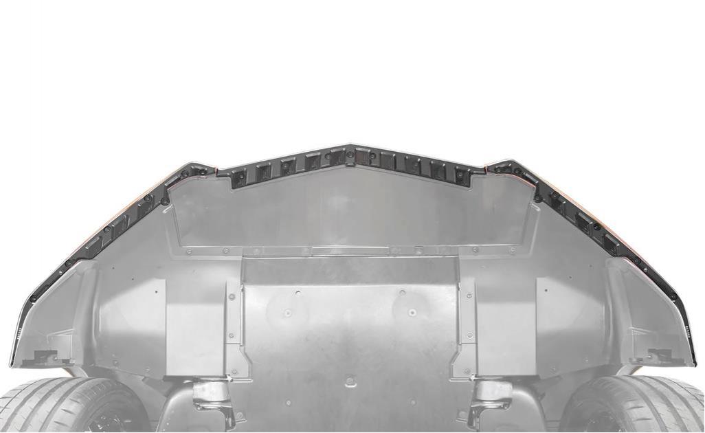 2020-2023 Scrape Armor Front Spoiler / Splitter Protection Exc Z51 ...