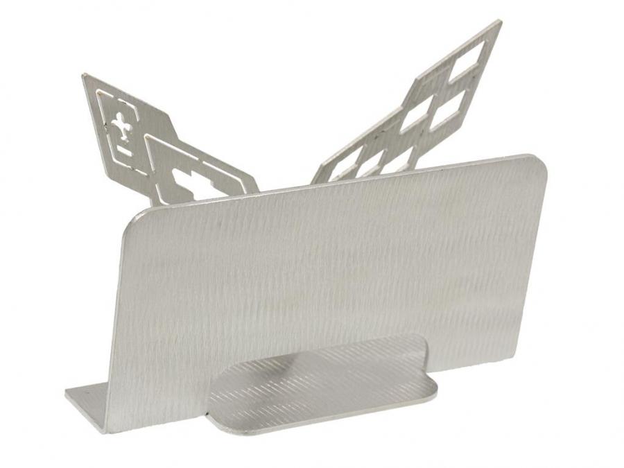 C7 Brushed Metal Business Card Holder | Corvette Depot