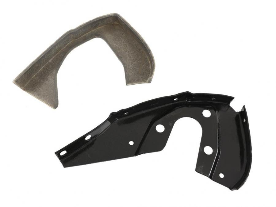 63-67 Headlight Opening End Reinforcement - Outer With Fiberglass Right ...