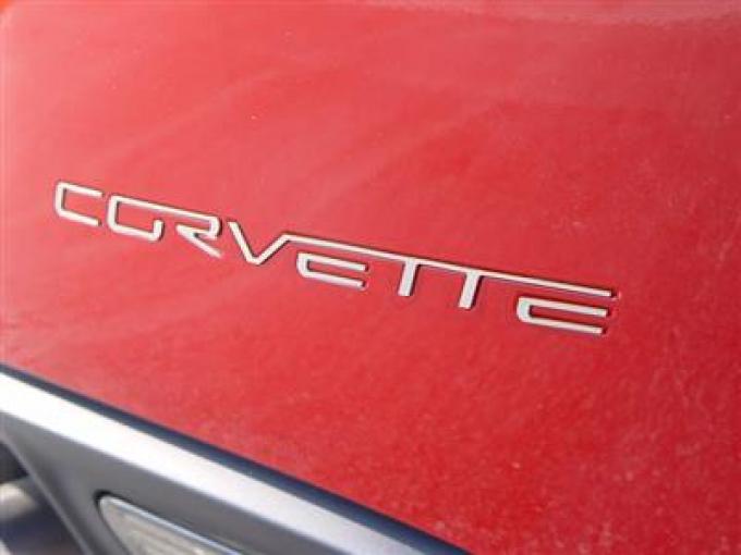 05-13 Corvette Acrylic Rear Lettering Kit | Corvette Depot