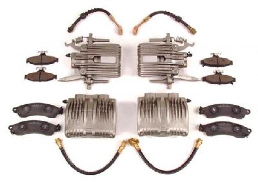88-92 Brake Overhaul Set Complete With Heavy Duty Brakes | Corvette Depot