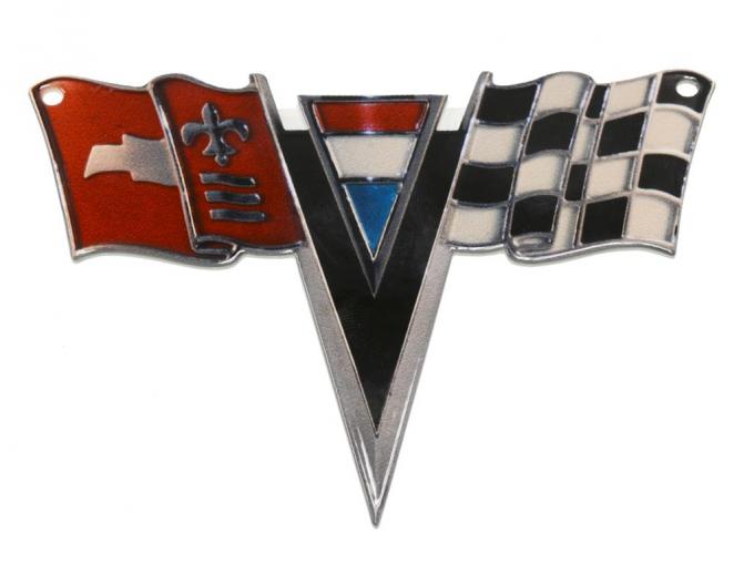 Magnet - 63-64 Corvette Nose Emblem - 5" X 3" - Photo Steel | Corvette ...