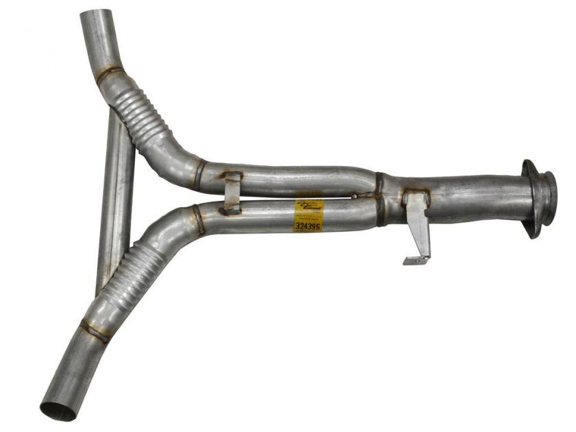 86-90 Exhaust Pipe - Rear Y-pipe With Crossover Tube | Corvette Depot