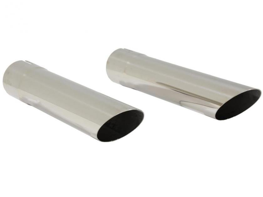 63-67 Exhaust Extensions / Tips - Stainless Steel | Corvette Depot