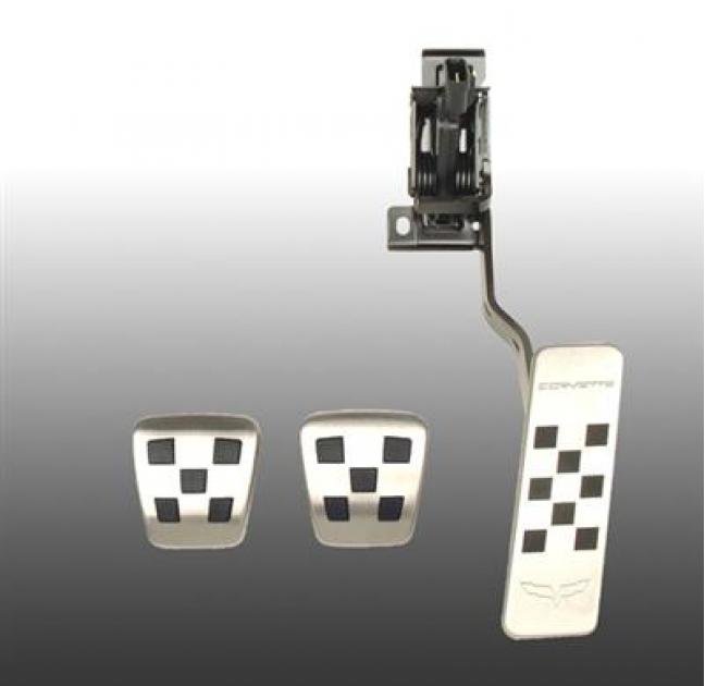 05-13 Custom Pedals - 6 Speed - Set Of 3 | Corvette Depot
