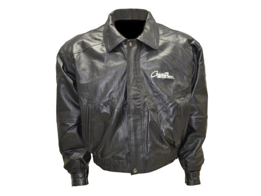 Jacket Lambskin Leather Black With 63-67 Embroidered C2 Emblem ...
