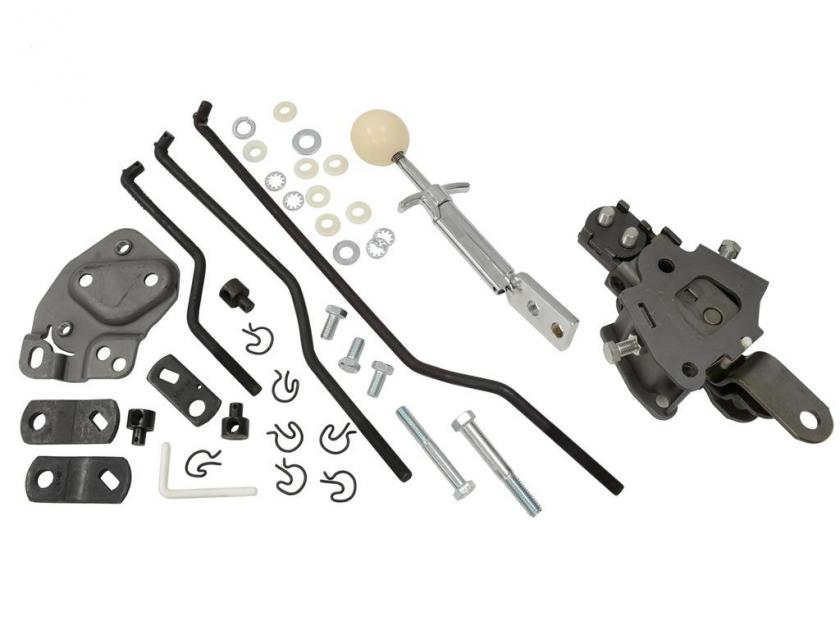 59-62 Hurst Shifter Set With Linkage And Handle-Borg Warner ...