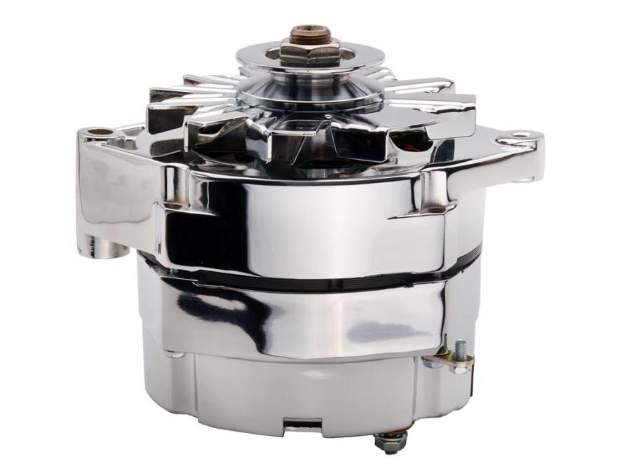 69-82 Alternator - 100 Amp Chrome Finish | Corvette Depot
