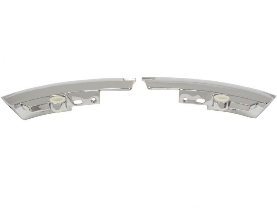 69-76 Windshield Header Corner Chrome Mouldings | Corvette Depot