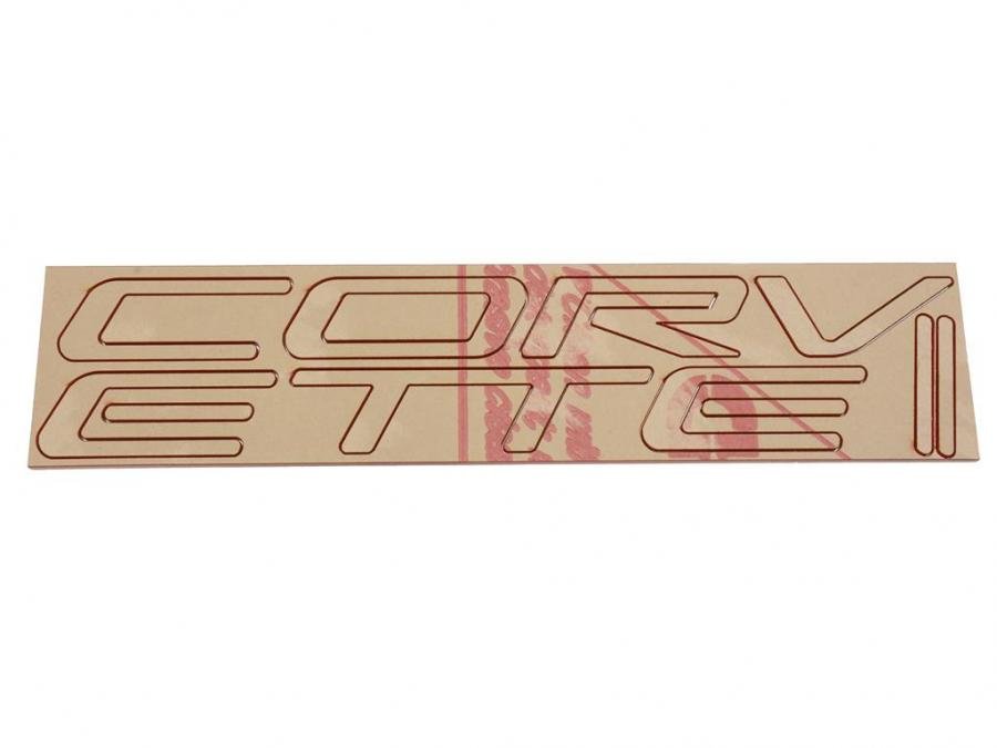 97-04 Corvette Rear Acrylic Lettering Kit | Corvette Depot