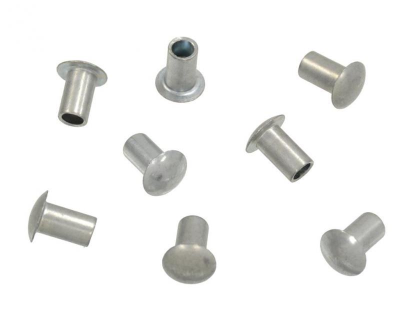56-62 Door Hinge Spring Rivet Set - 8 Pieces | Corvette Depot