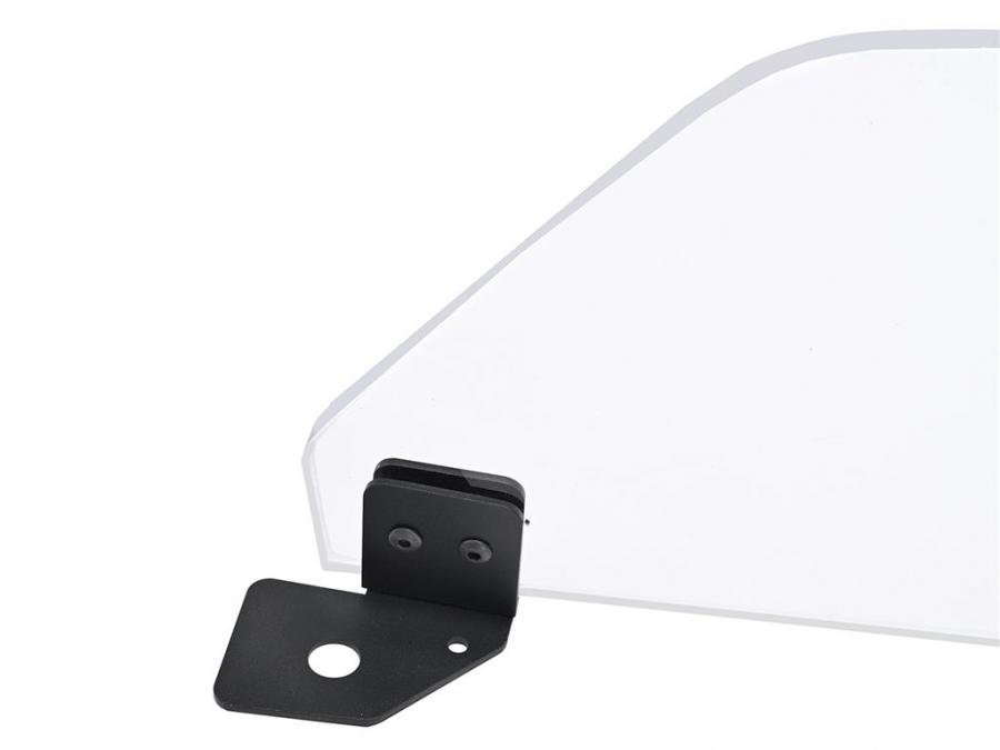 86-96 Clear Convertible Wind Restrictor / Deflector with C4 logo and ...