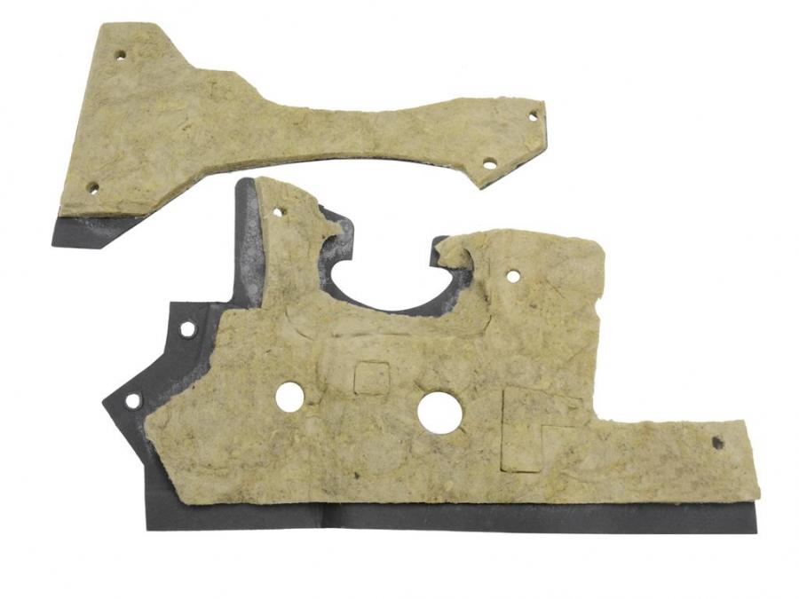 63 Firewall Insulation Set - With Fasteners Early 63 | Corvette Depot