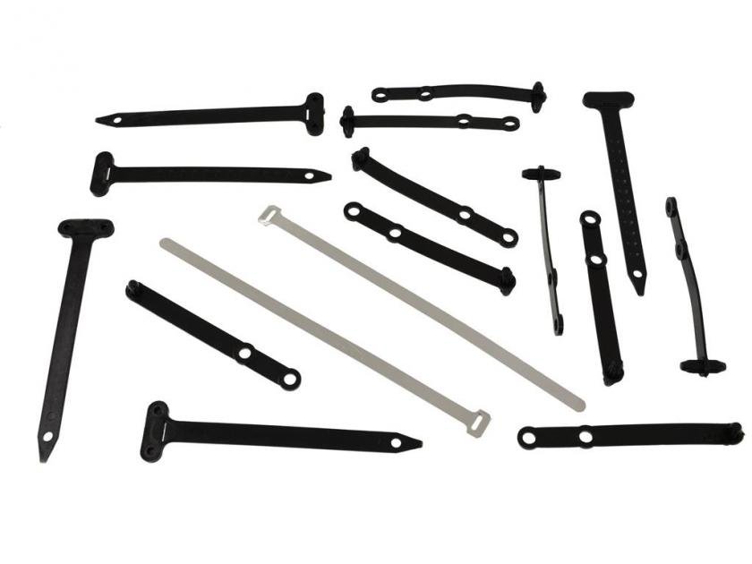 65 Wire Harness and Hose Tie Strap - 1965 Early - 16 Pieces | Corvette ...