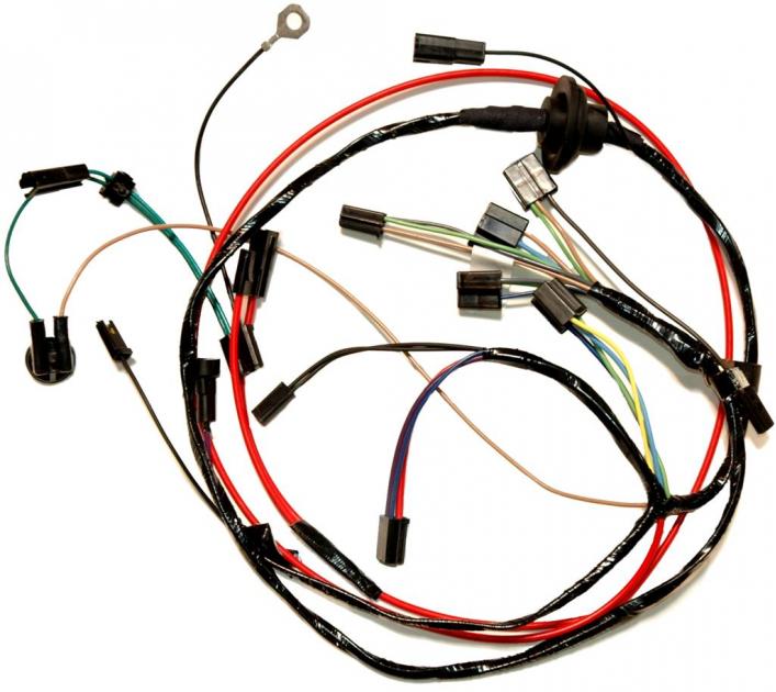 67 Air Conditioning Wire Harness - All Includes Heater Wire | Corvette ...