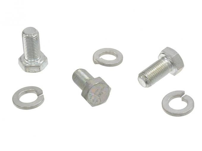 69-82 Crank Shaft Pulley Bolts With Lock Washers | Corvette Depot