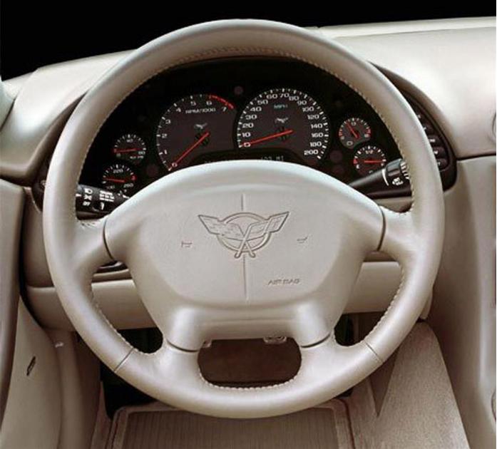 03-04 Steering Wheel - New - Shale | Corvette Depot