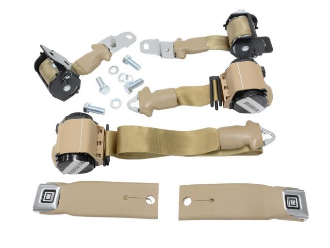 72-75 Seat Belt With Shoulder Harness - Dual Retractor Set - Premium ...